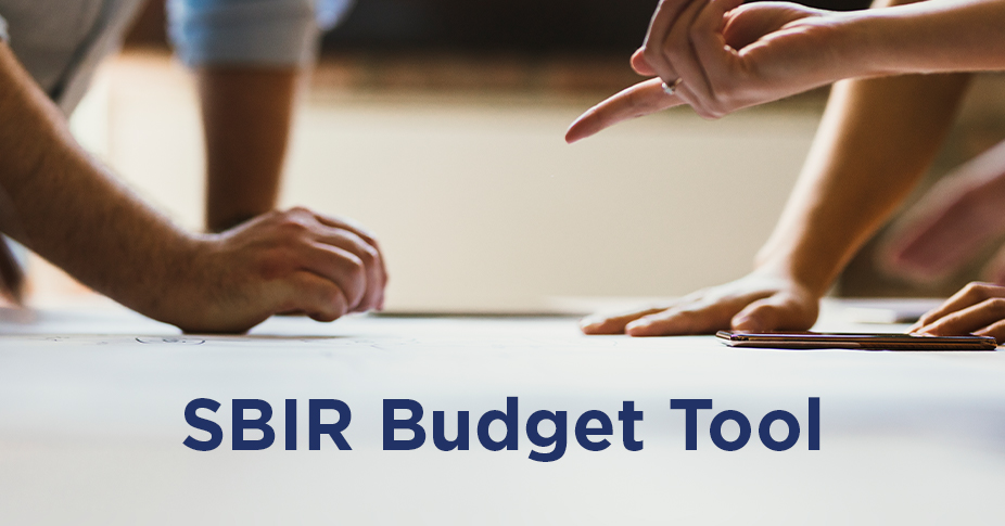 Developing Competitive SBIR/STTR Applications – Budget Template
