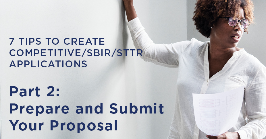 7 Tips to Developing Competitive SBIR/STTR Applications - Part 2 ...