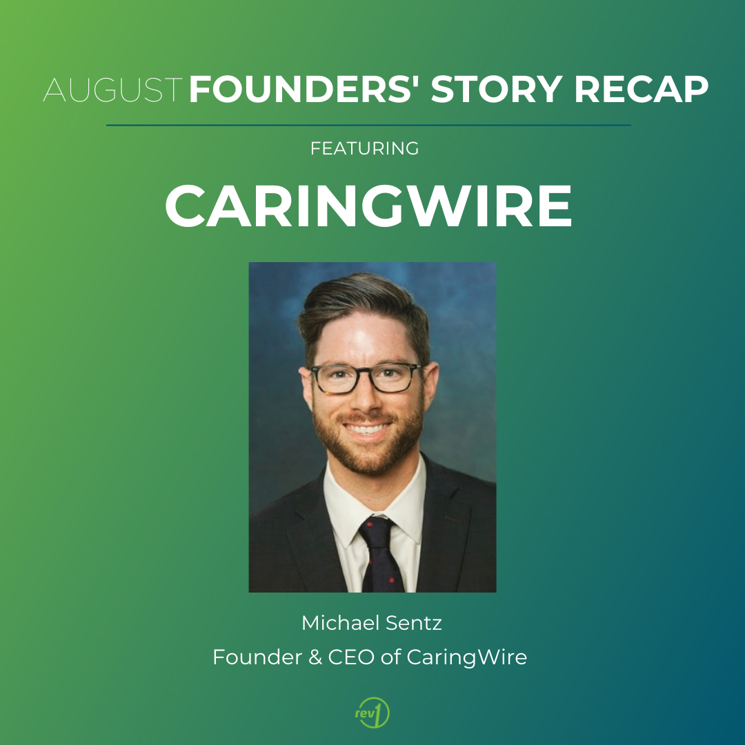 Founder’s Story Featuring CaringWire Founder and CEO Michael Sentz ...
